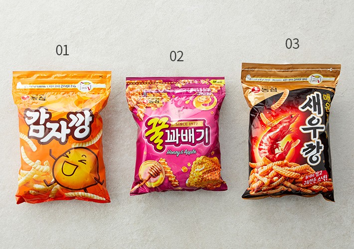 농심 인기 봉지 과자 7종 택1 마켓컬리